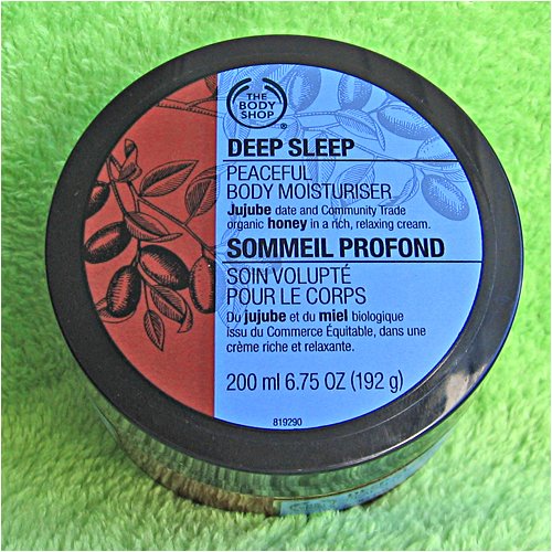 Amazon.com : The Body Shop Deep Sleep Peaceful Body Moisturizer, 6.8 ...