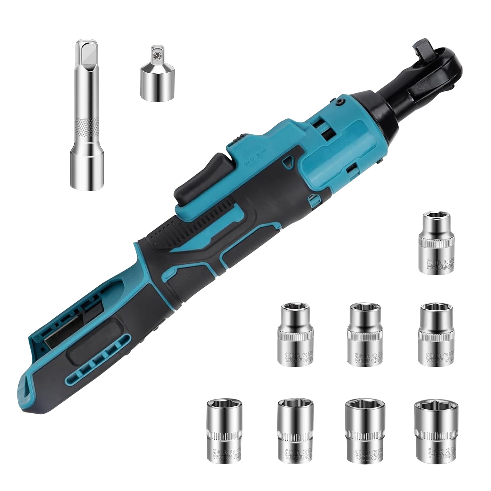 Electric Ratchet, Cordless Ratchet Compatible with Makita 18V, 3/8 ...