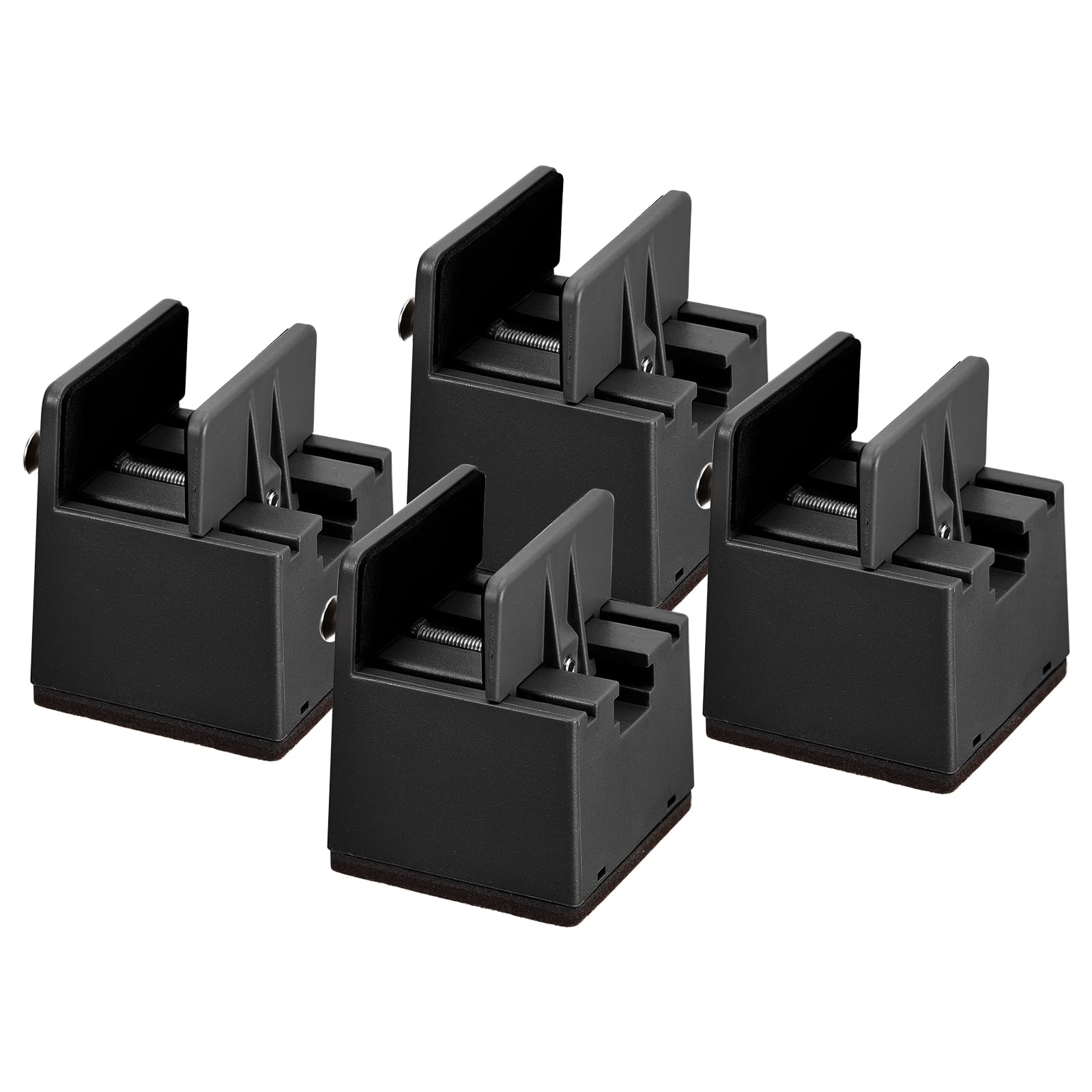 Amazon.com: uxcell 2 inch Bed Risers with Adjustable Screw Clamp, 4Pcs ...