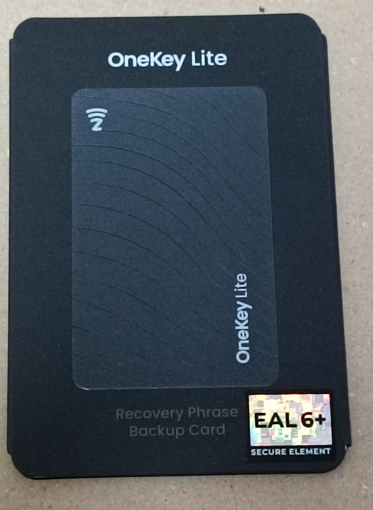 Amazon | [OneKey] Lite暗号通貨のための安全なニーモニック・フレーズ・バックアップ・カード, オープンソース・リカバリー・フレーズ・バックアップ, 暗号シード・ストレージ ...