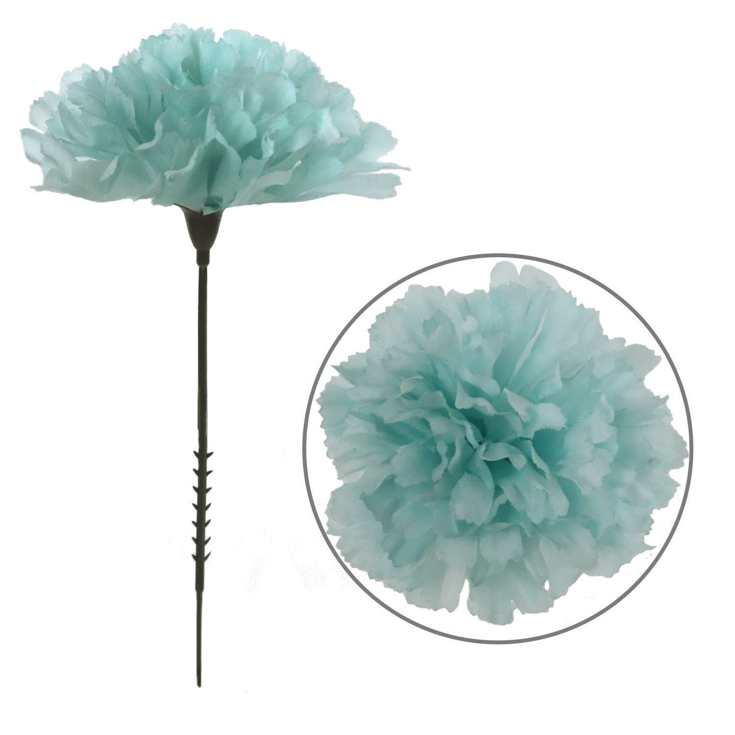 Light Blue Carnations