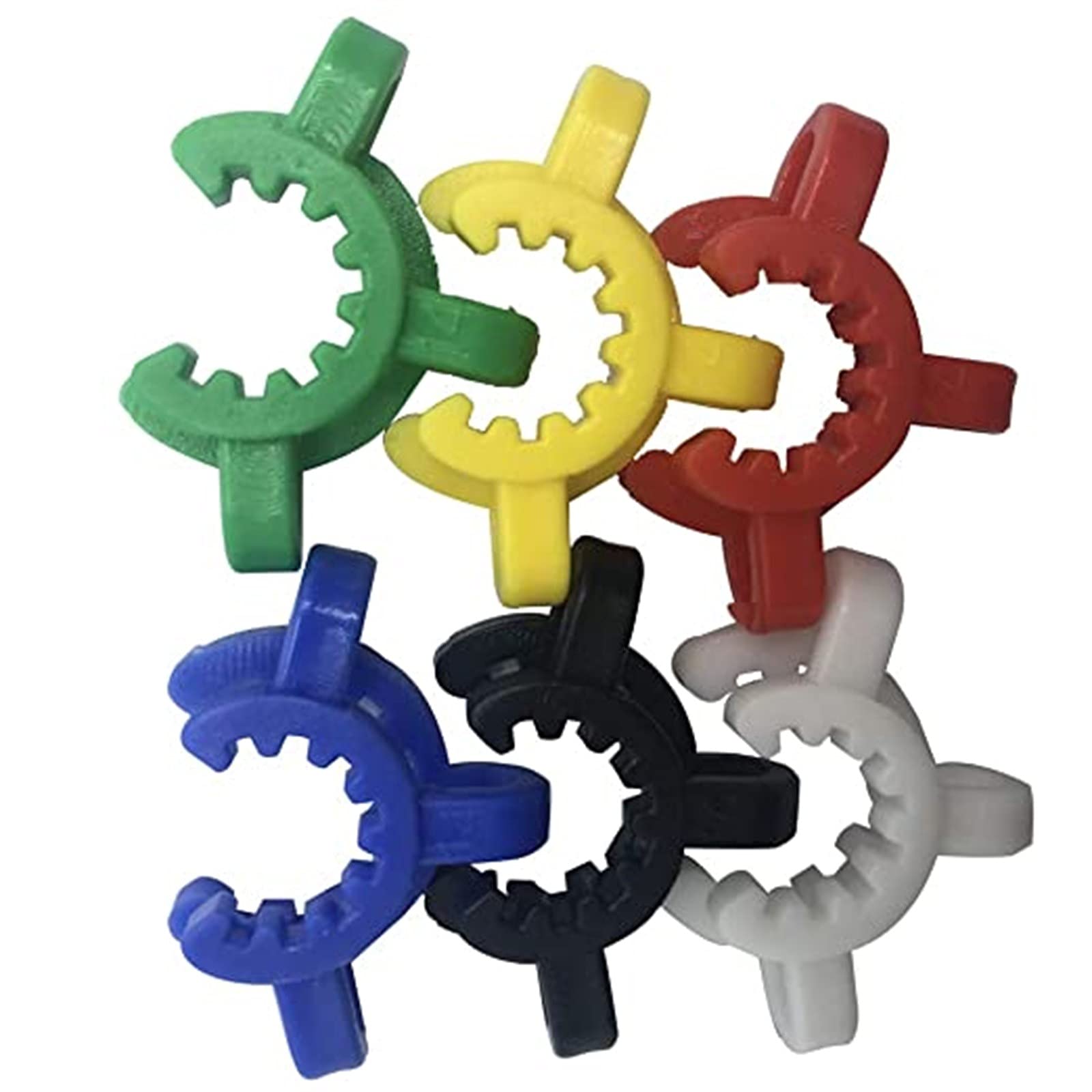 Buy Plastic Joint Clips,6 Pack Keck Clamp Lab Keck Clips,for Glass ...