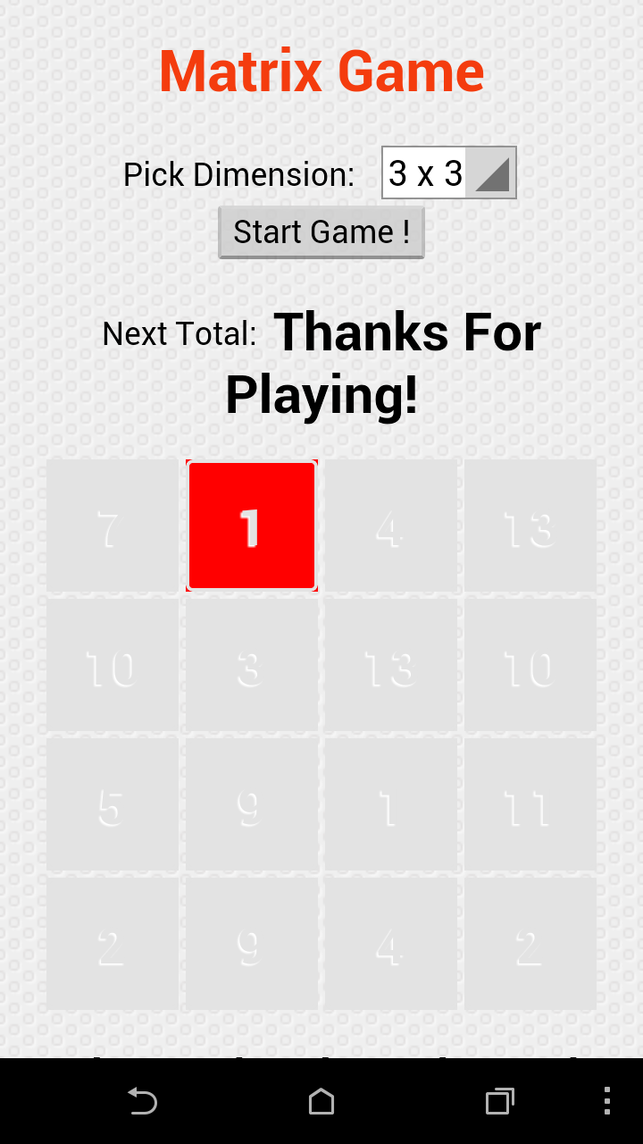 Matrix Game - App on the Amazon Appstore