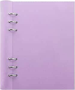Filofax – Carnet de notes Clipbook à anneaux, A5, couleur orchidée ...