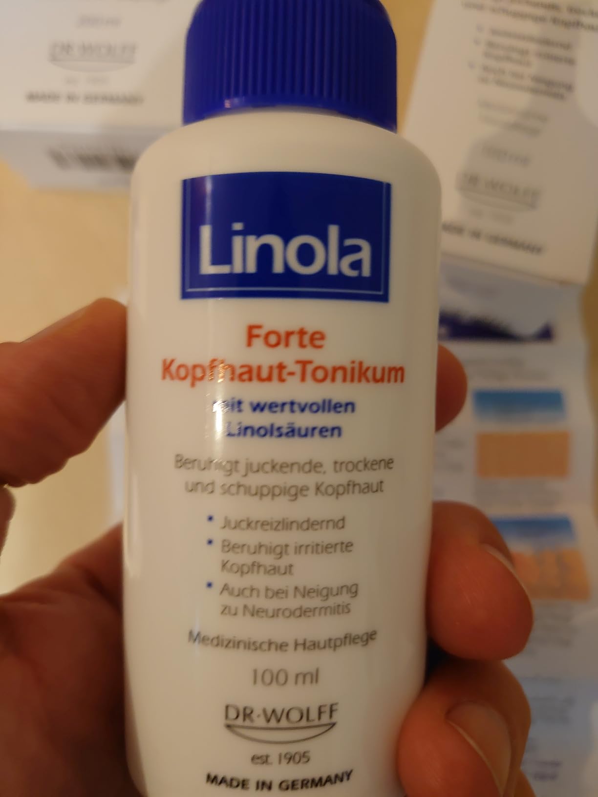 Linola Forte Shampoo 200 ml + Haar- und Kopfhautspülung 200 ml + Forte ...