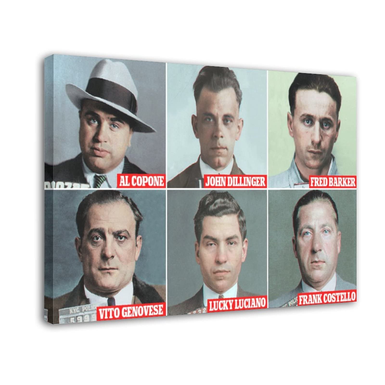 Heldige Luciano Og Al Capone The Mob Mentality Of Al Capone