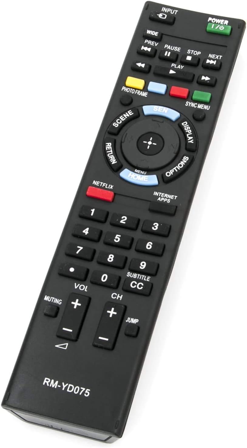 Amazon.com: RM-YD075 Replaced Remote fit for Sony TV KDL-40EX640 KDL ...