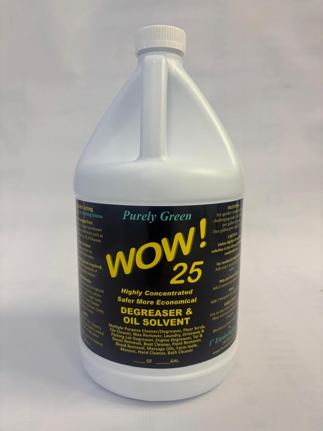 Amazon.com: WOW! 25 Nano based cleaner/degreaser : Health & Household