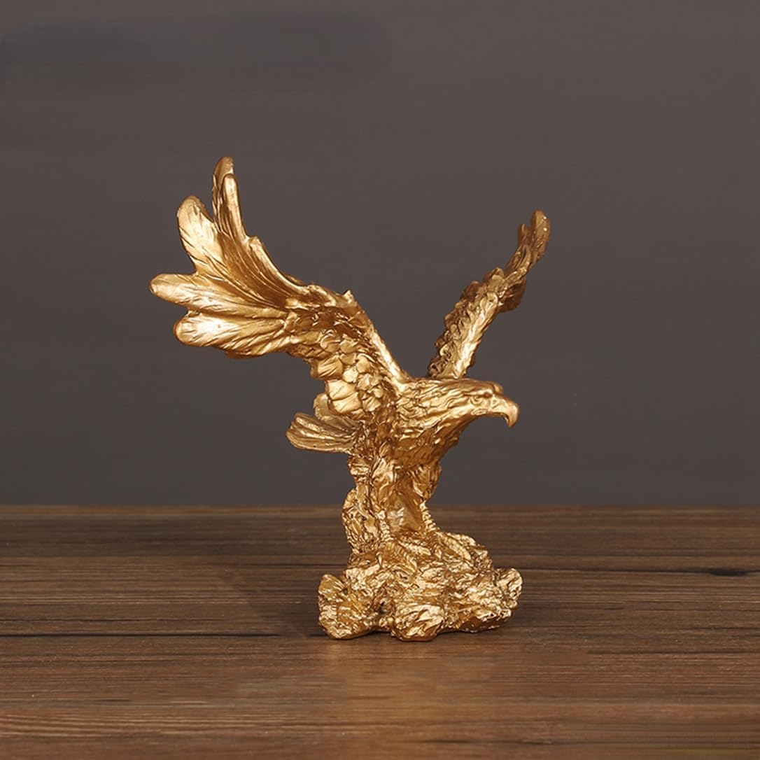 Amazon.com: HUWKMEZ Eagle Resin Crafts Creative Home Office Decorations ...