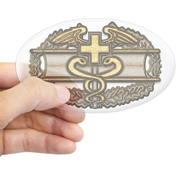 Amazon.com: US Army Combat Medical Badge Clear Decal: Automotive