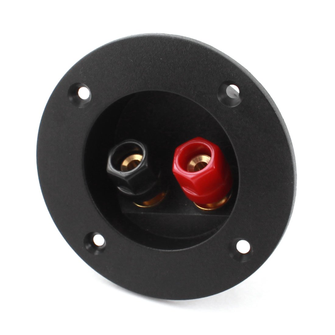 Buy IIVVERR 4mm Screw Hole Gold Tone Double Spring Pin Binding Post ...