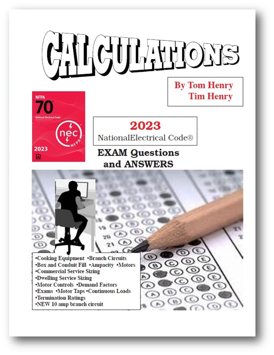 Amazon.com: 2023 Calculations for the Electrical Exam: Tom Henry: Books