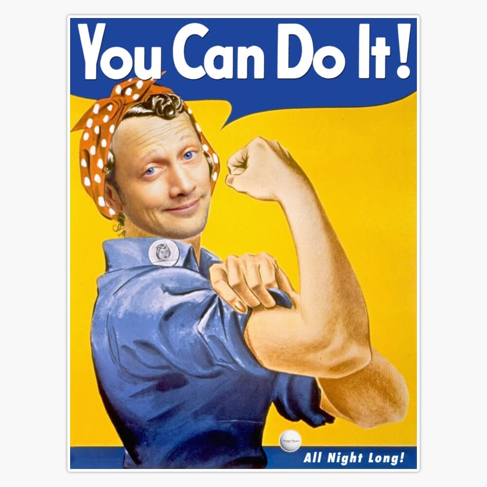 Amazon.com: Rob Schneider You Can Do It!â€ #feminism Sticker Bumper ...