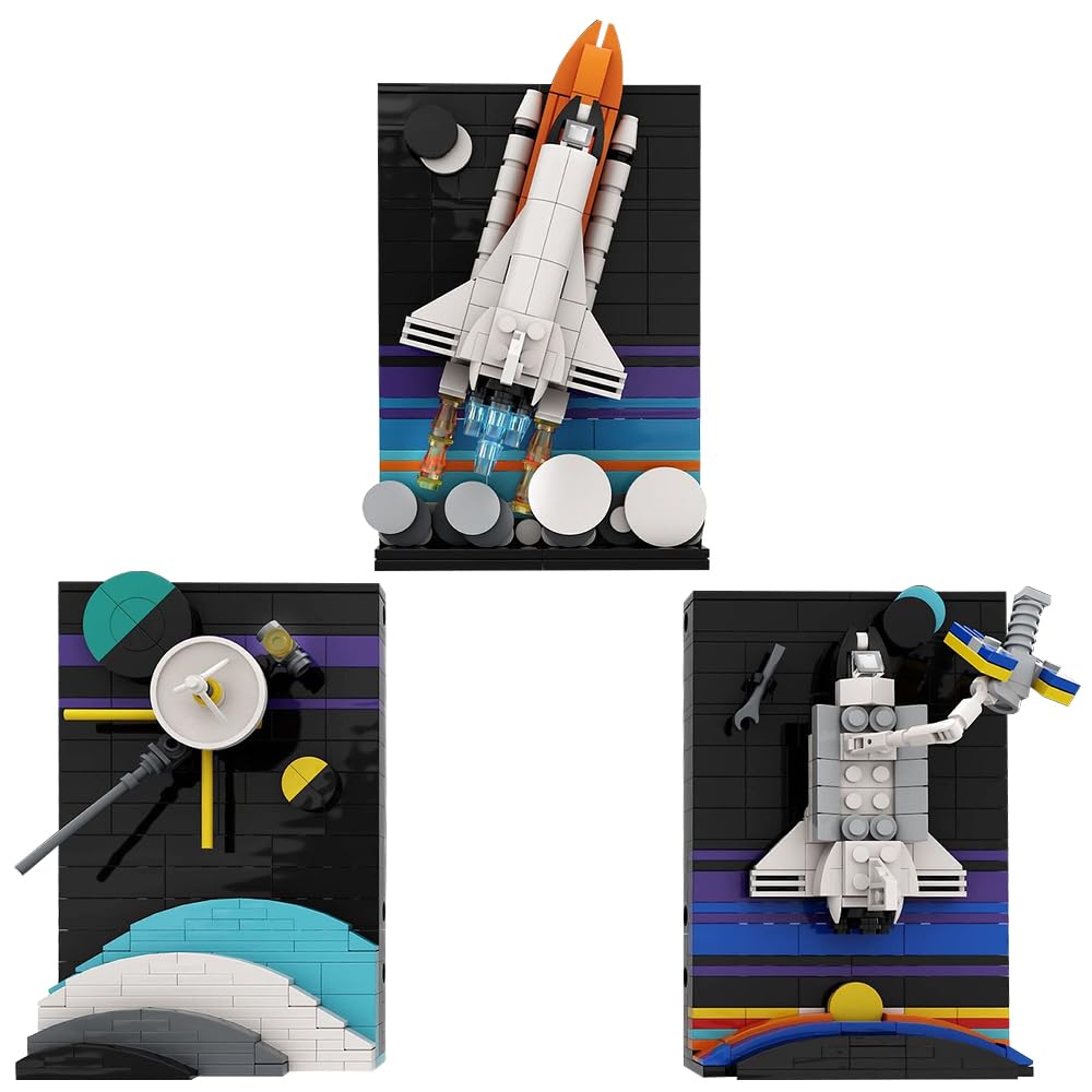Amazon.com: Tales Of The Space Age Building Block Set, Compatible with ...