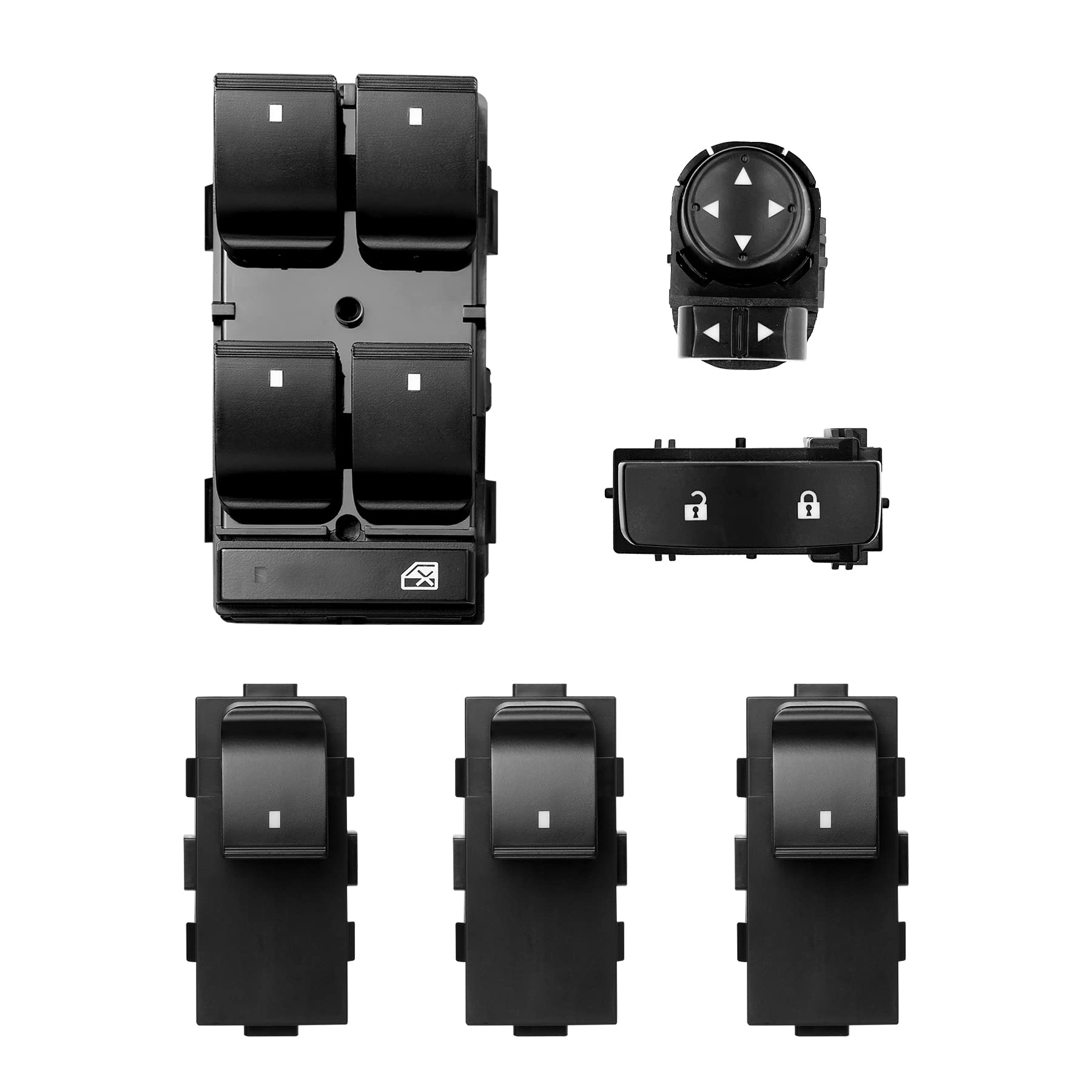 Power Window Switch Driver Side & Passenger Window Switch & Door Lock ...