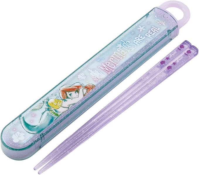Amazon｜スケーター (skater) 箸 箸箱セット 16.5cm ディズニー アリエル 23 子供用 抗菌 日本製 ABS2AMAG-A｜弁当用箸・カトラリー オンライン通販