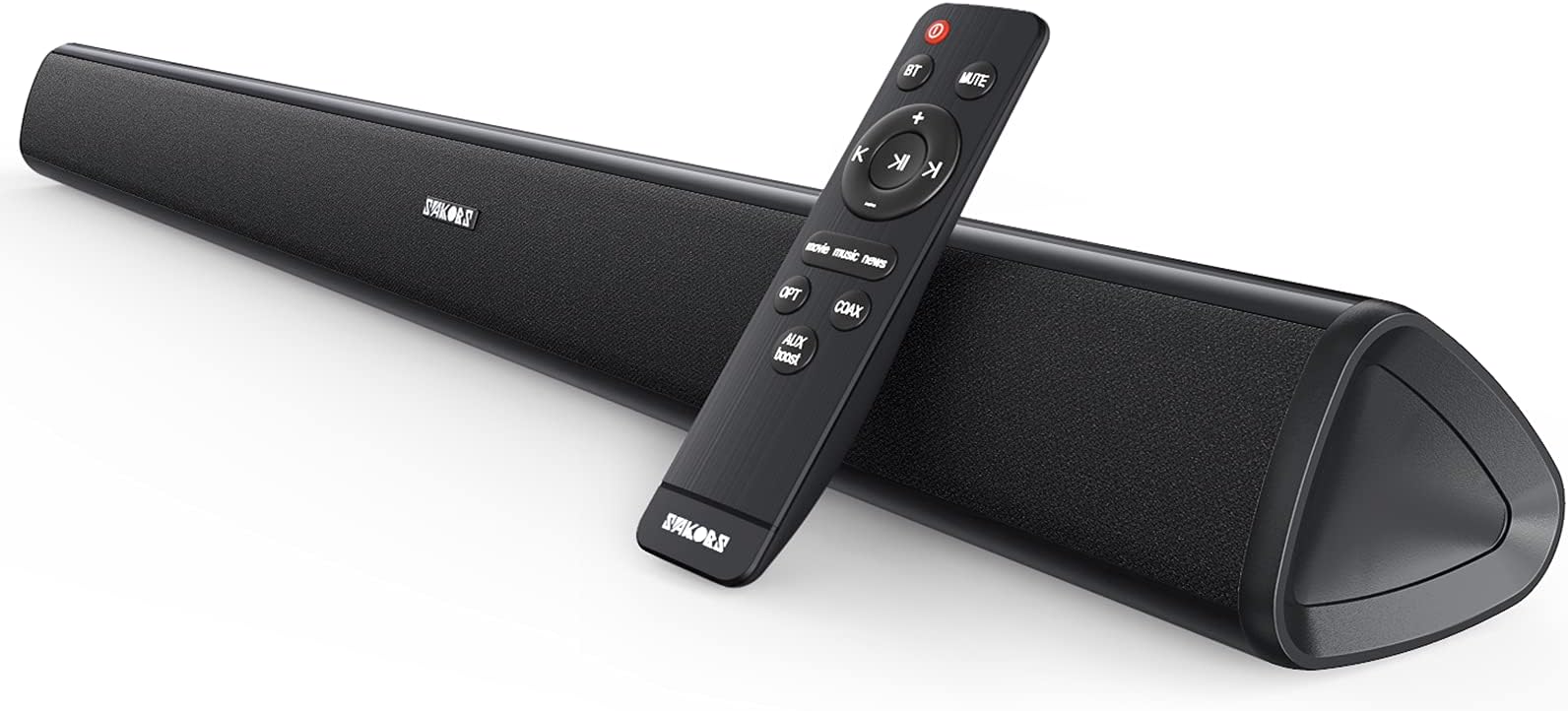 SAKOBS Soundbar for TV Devices 80 dB 80 W Soundbox with 4 Integrated ...