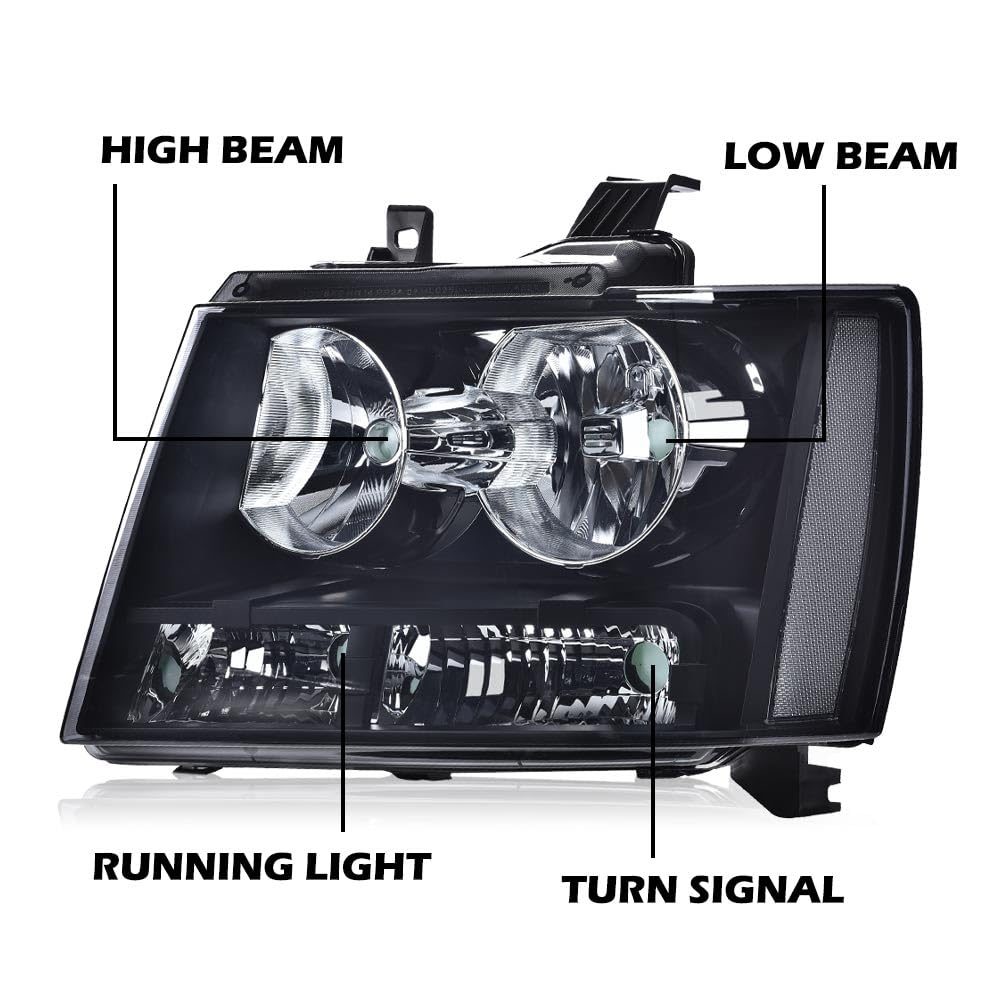 Snapklik.com : CHEDA Headlights Assembly Compatible
