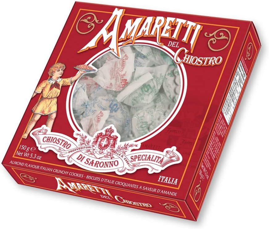 Amazon.com: Amaretti Del Chiostro, Amaretti Di Saronno Crunchy Italian ...