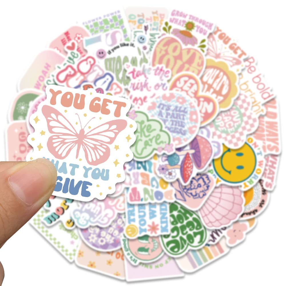Snapklik.com : Pink Inspirational Stickers, Preppy Motivational ...