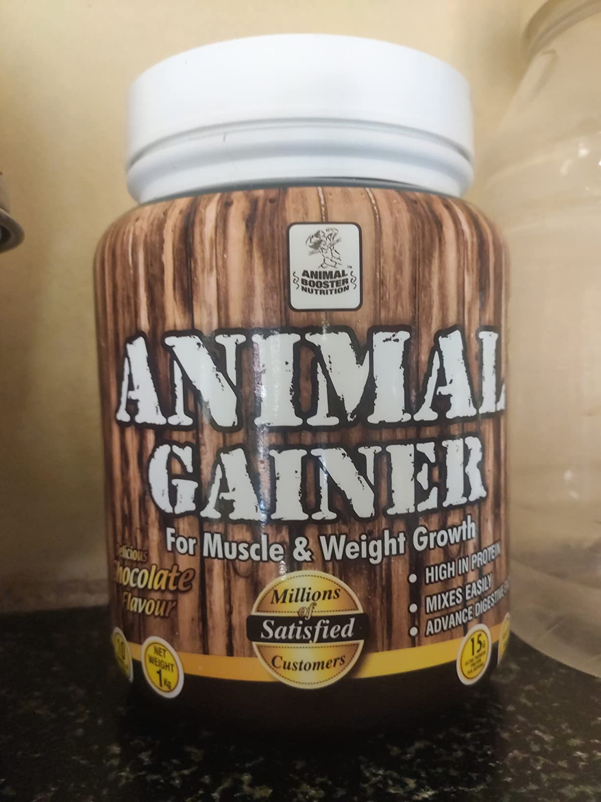 Animal Booster Nutrition Animal Weight Gainer -1Kg, 11 Servings ...