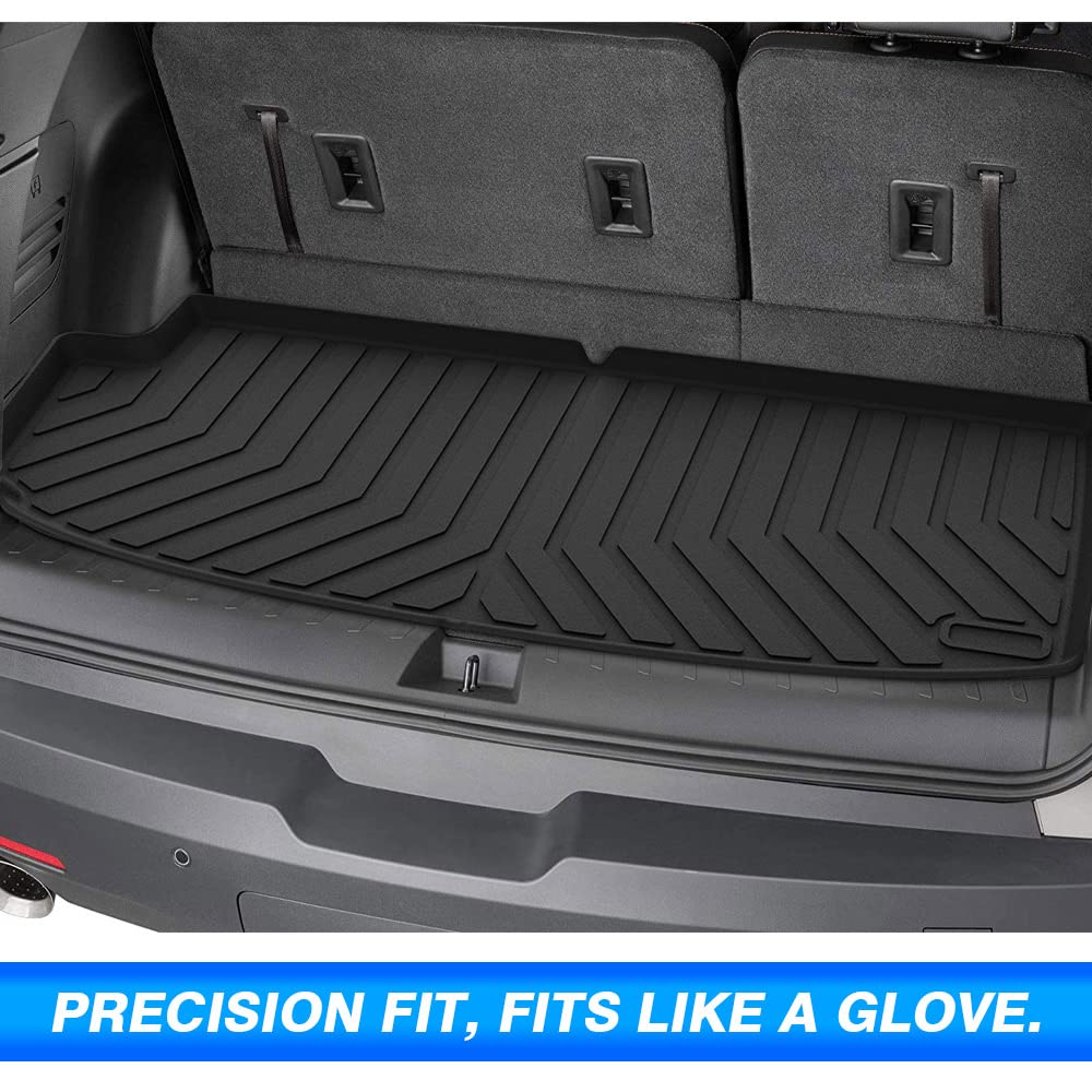 T TGBROS Custom Fit for Car Cargo Mat 2018-2022 Chevrolet Traverse ...