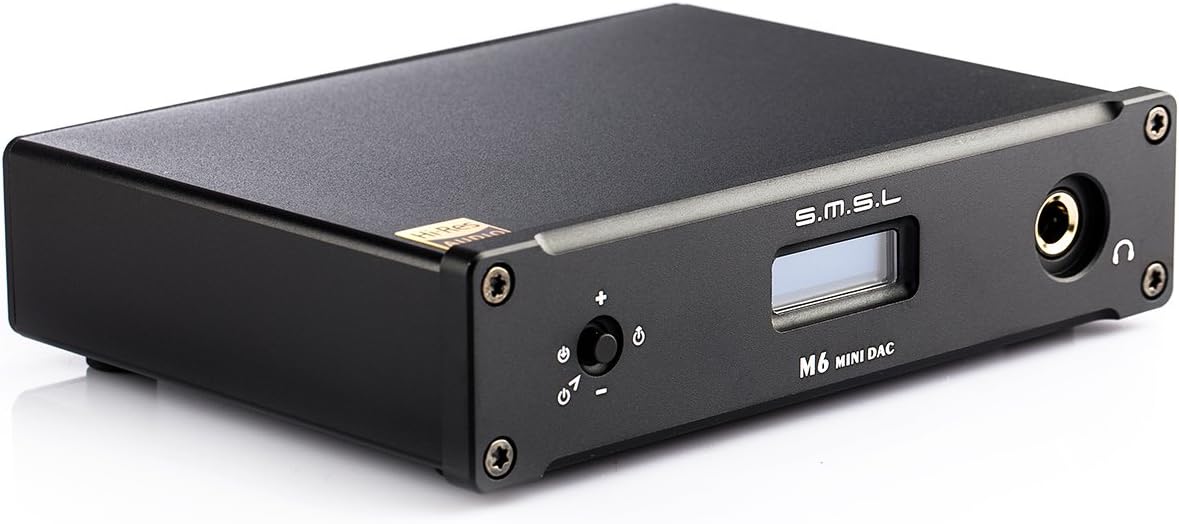 SMSL M6 Mini-Audio-Decoder DAC & Kopfhörer-Verstärker Hi-Fi 32-Bit 384 ...