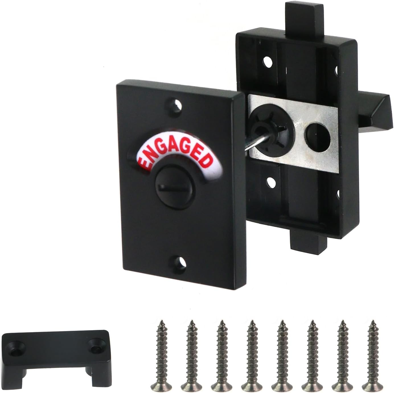 Amazon.com: Oedema Vacant Occupied Bathroom Lock Zinc Alloy Door Lock ...