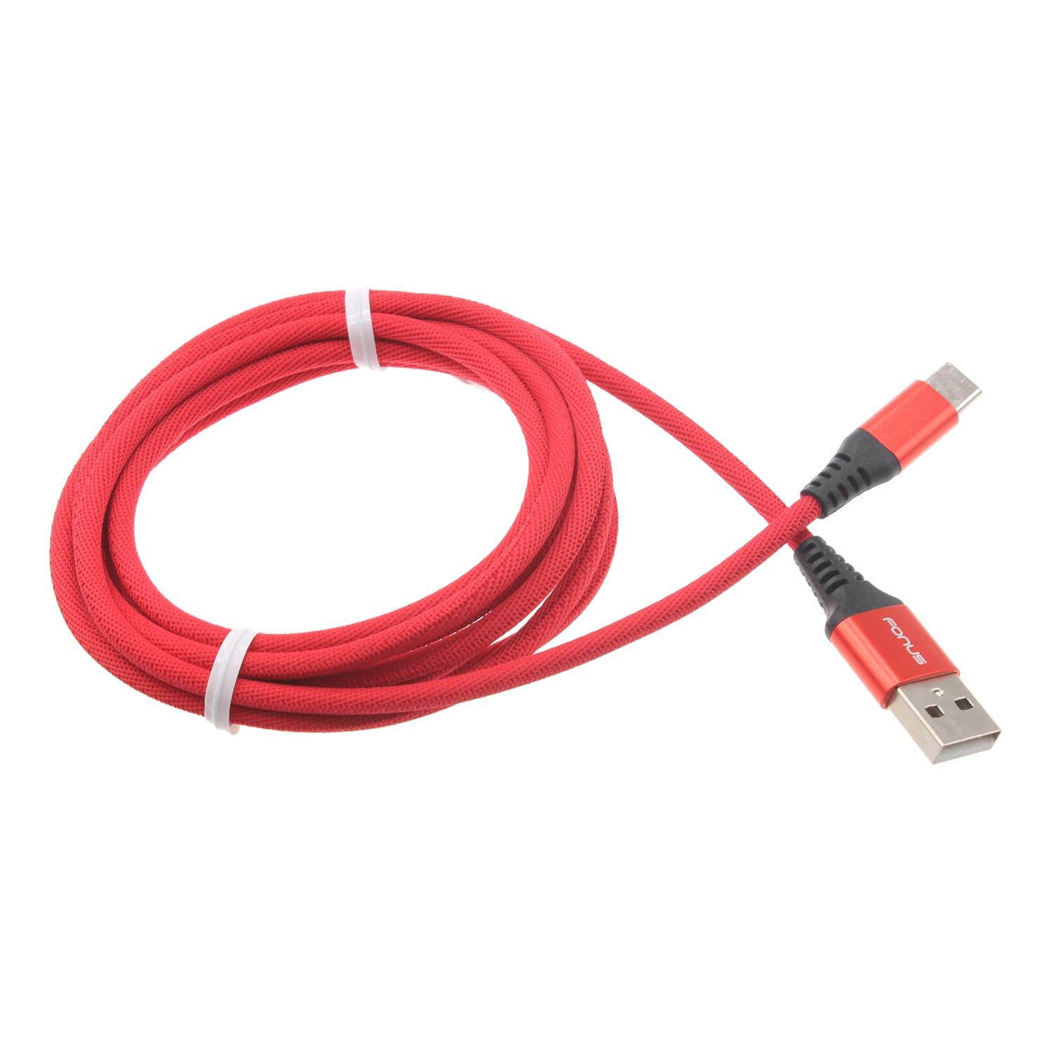 Amazon.com: Type-C Red 6ft USB-C Cable for Nord N300/N30/N20 5G Phones ...