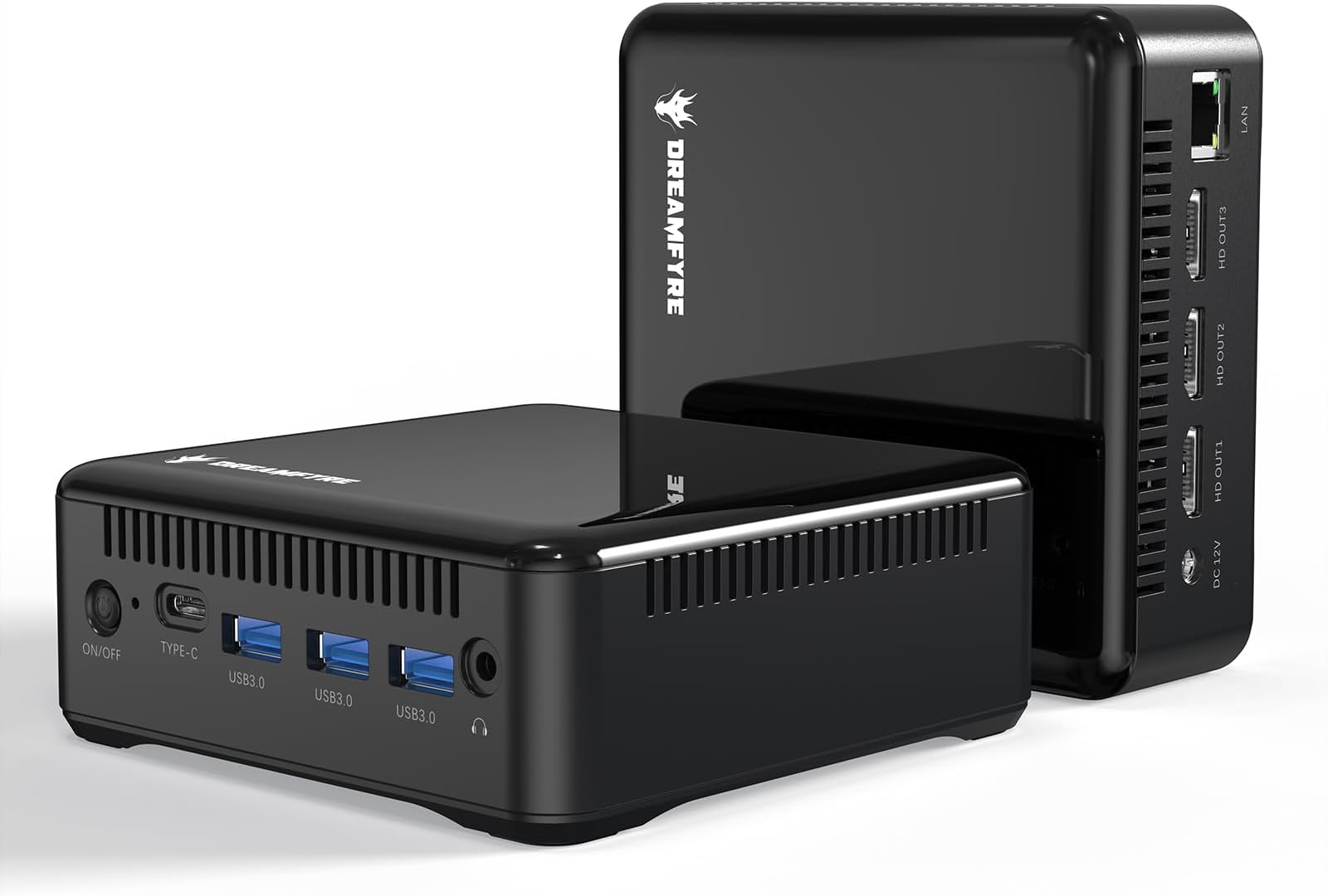 Amazon.com: DREAMFYRE Mini PC 12th Gen N95 CPU (Up to 3.4GHz) 16GB ...