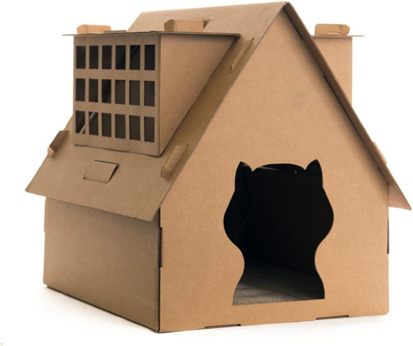 Amazon.com : Catopia H-002 DIY Cat House for Indoor Cats Toys : Pet ...