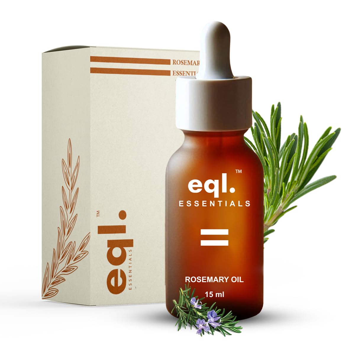 Buy Eql. Essentials Rosemary Essential Oil for Hair Growth and Hair Fall Control | Skin Care ...