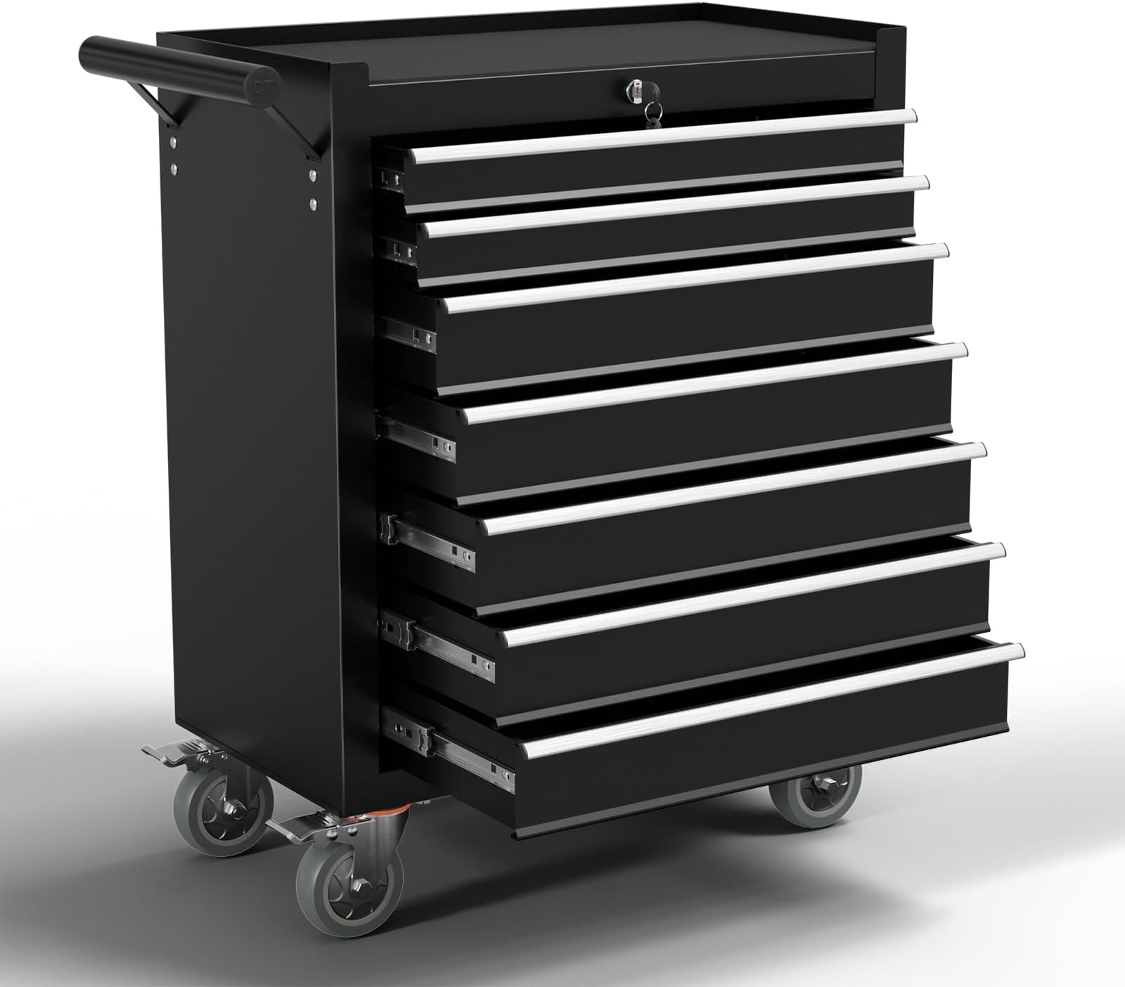 Amazon.com: US General 4 Drawer Tech Tool Cart, 30 in. Storage Cabinet ...