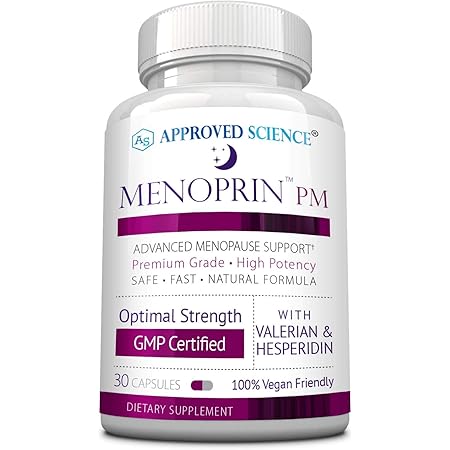 Amazon.com: Menoprin PM - Advanced Menopause Support - Help Relieve Hot ...