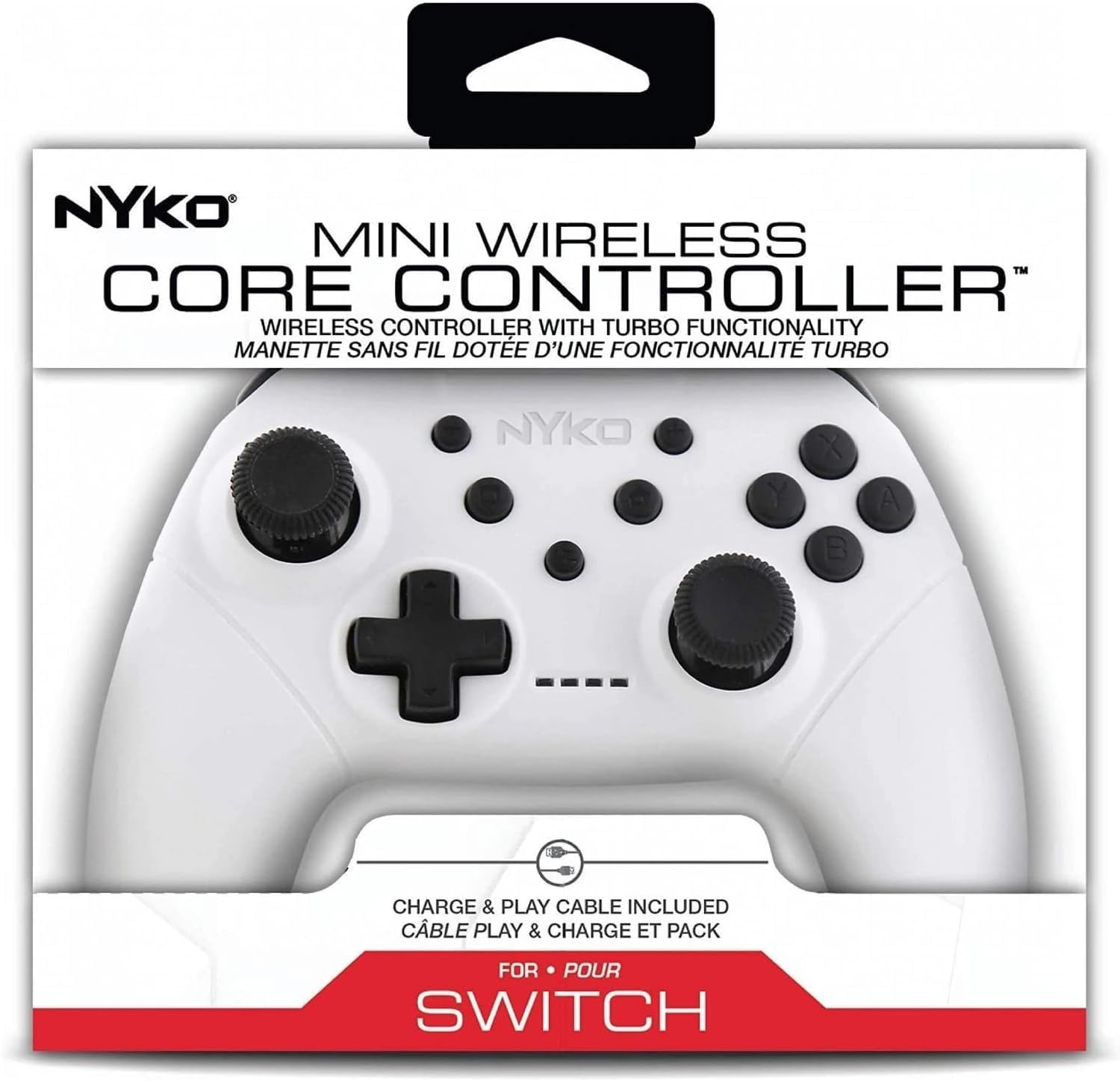 Nyko Wireless Mini Core Controller for Nintendo Switch - Bluetooth Pro ...