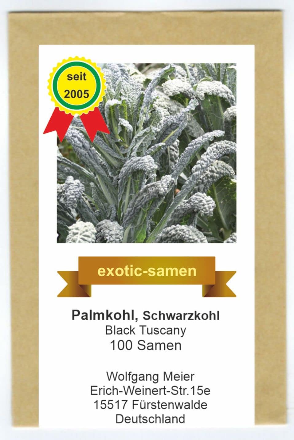 Palmkohl - Schwarzkohl - CAVOLO NERO DI TOSCANA - samenfeste Sorte ...