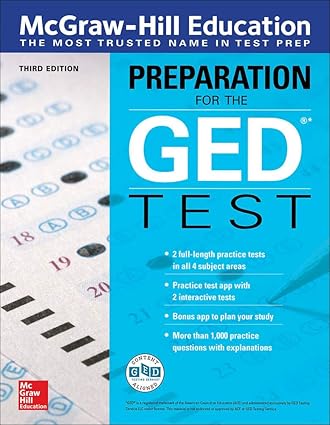 McGraw-Hill Education Preparation for the GED Test, Third Edition ...
