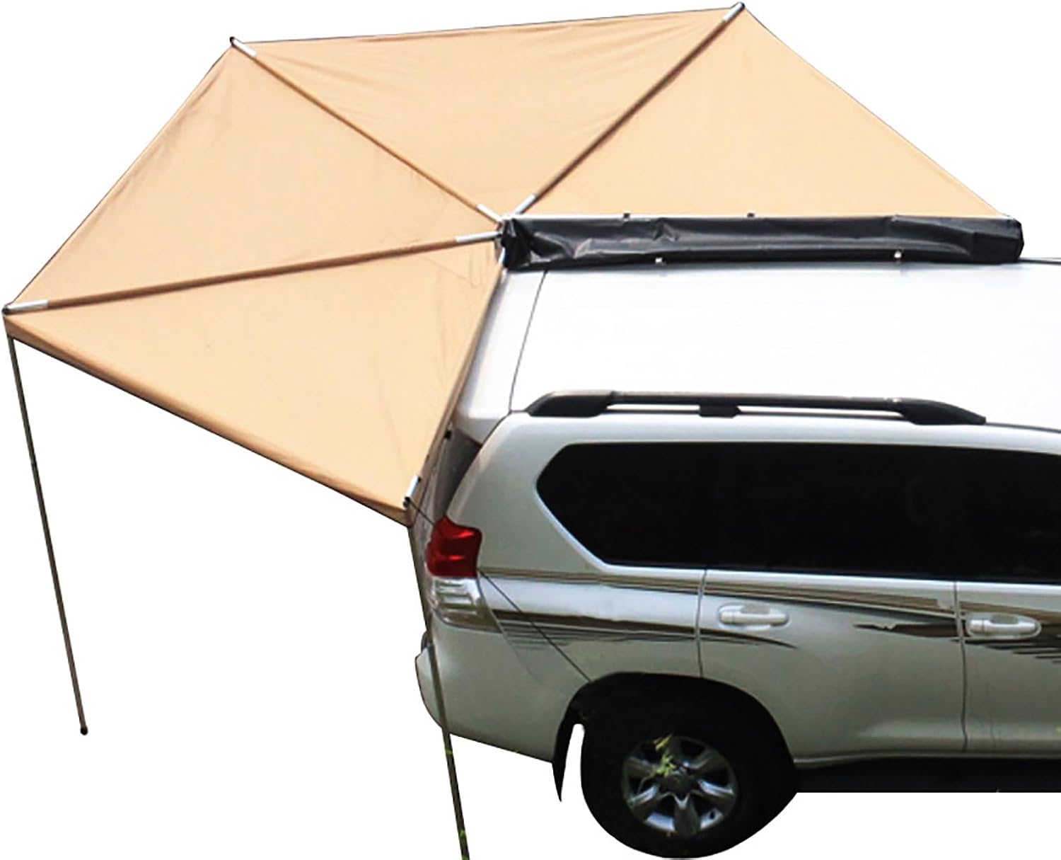 FAXIOAWA Car Awning Camping 270° Vehicle Awning, Pull-Out Car Side ...