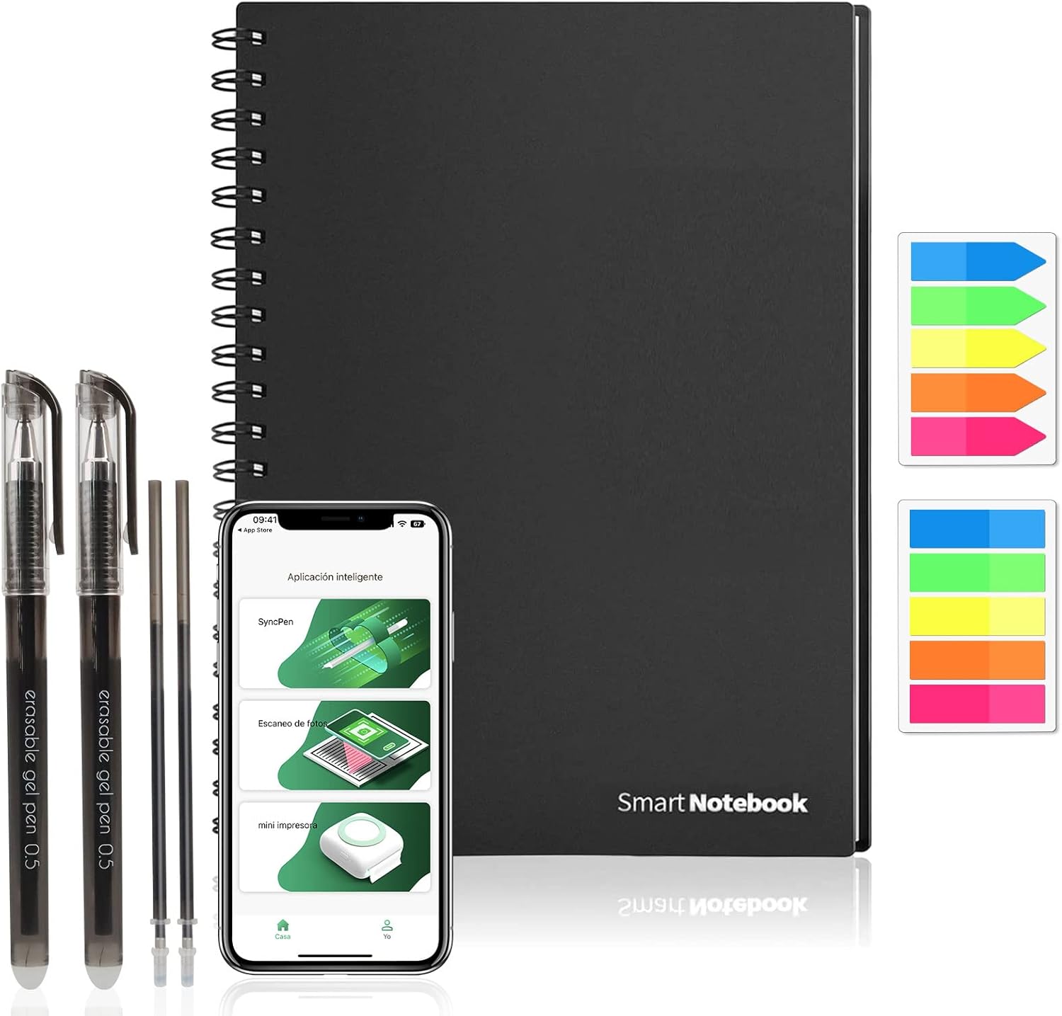 Cuaderno Inteligente A4, Libreta Reutilizable, Libreta de Notas ...