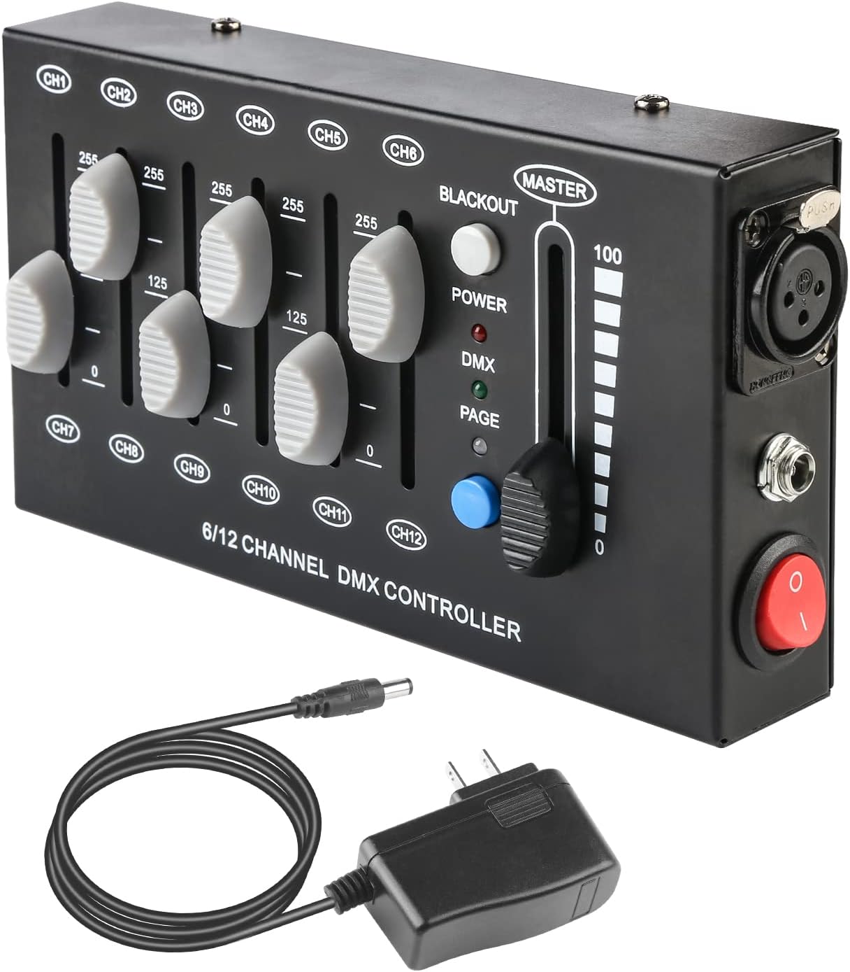 Amazon.com: DMX Controller 192 DMX 512 Controller DJ Lights Controller ...
