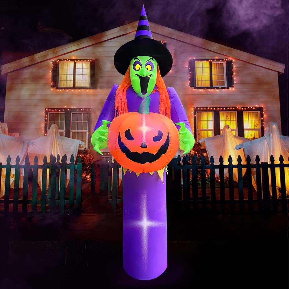 Amazon.com: Halloween Inflatables Halloween Blow Up Ghost Decorations ...