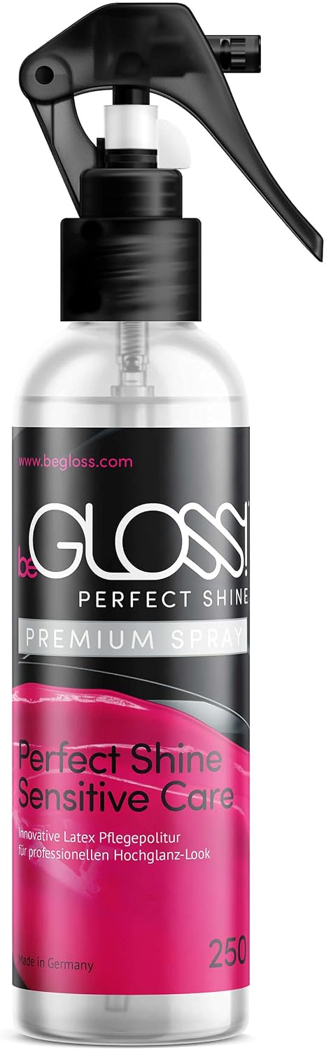 beGLOSS Perfect Shine Premium Spray 250 Latex Pflege Perfekter Latex ...