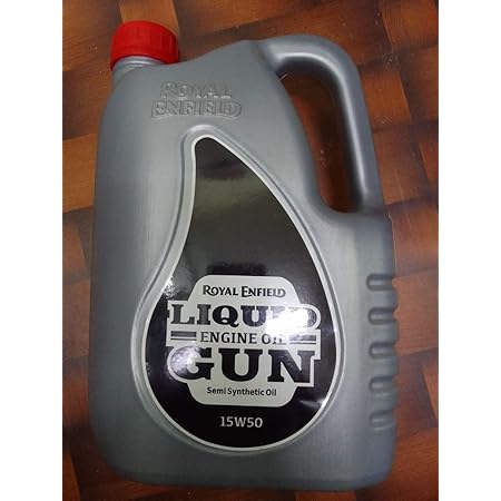 LIQUID GUN ENGINE OIL Semi Synthetic 15W50 (2.5 L, Pack of 1) FOR ...