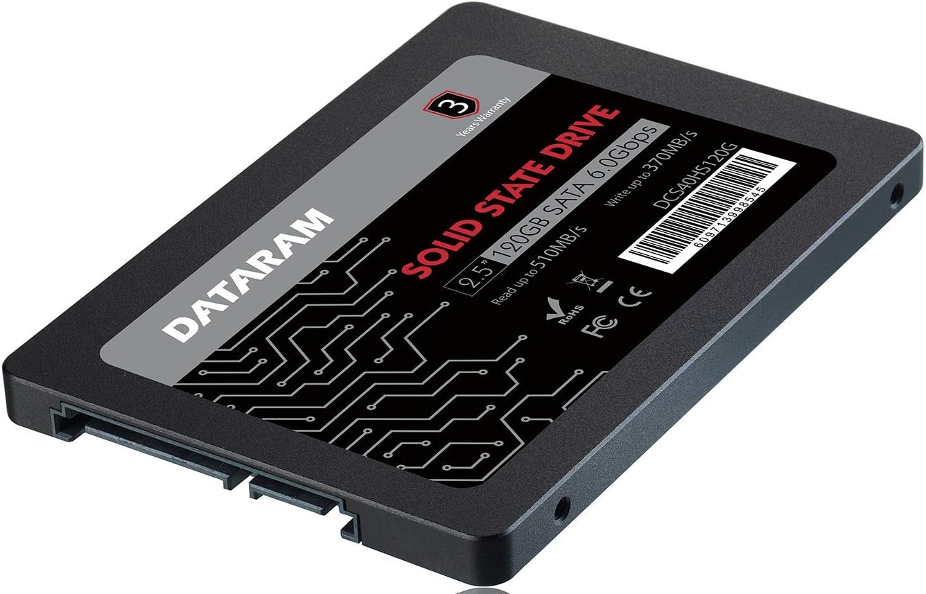 Amazon.com: Dataram 2.5" SSD, 6.0 Gbps SATAIII Solid State Drive High ...