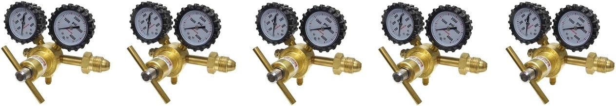 Uniweld RHP400 Nitrogen Regulator with 0-400 PSI Delivery Pressure ...