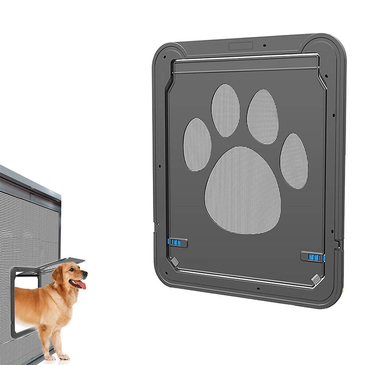 Buy Pet Screen Door - Pet Window Screen Dog - Quiet Damping and Quickly ...