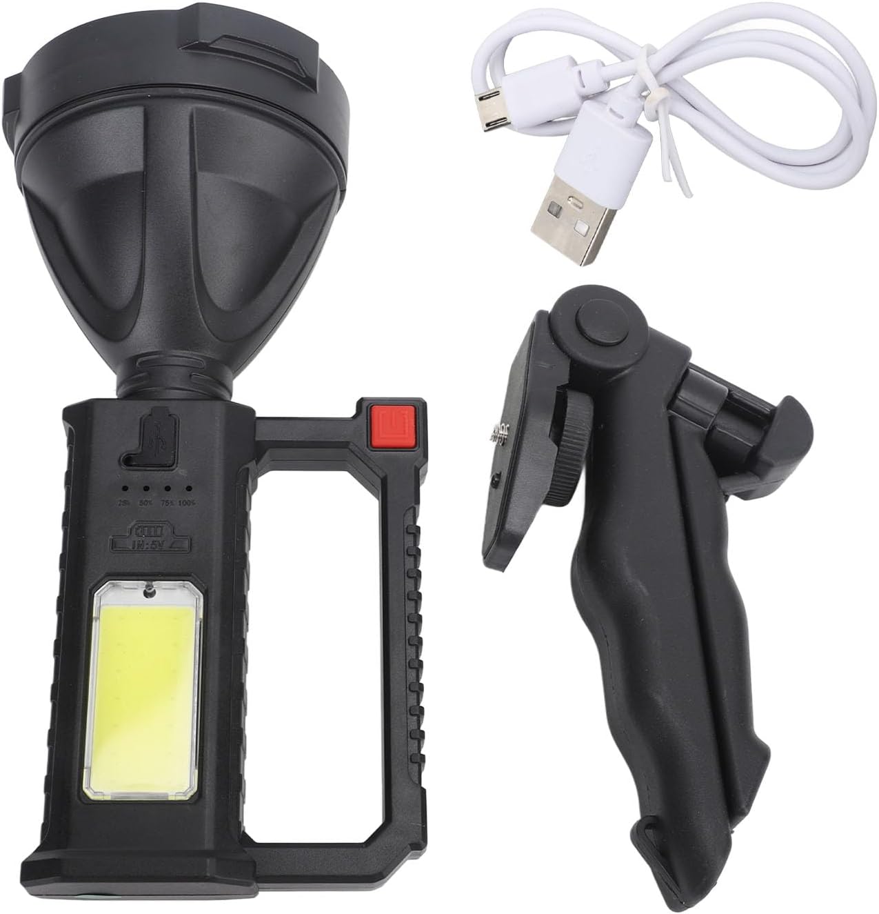 Handheld Spotlight Strong Light Durapower Rechargeable Spotlight Spot ...
