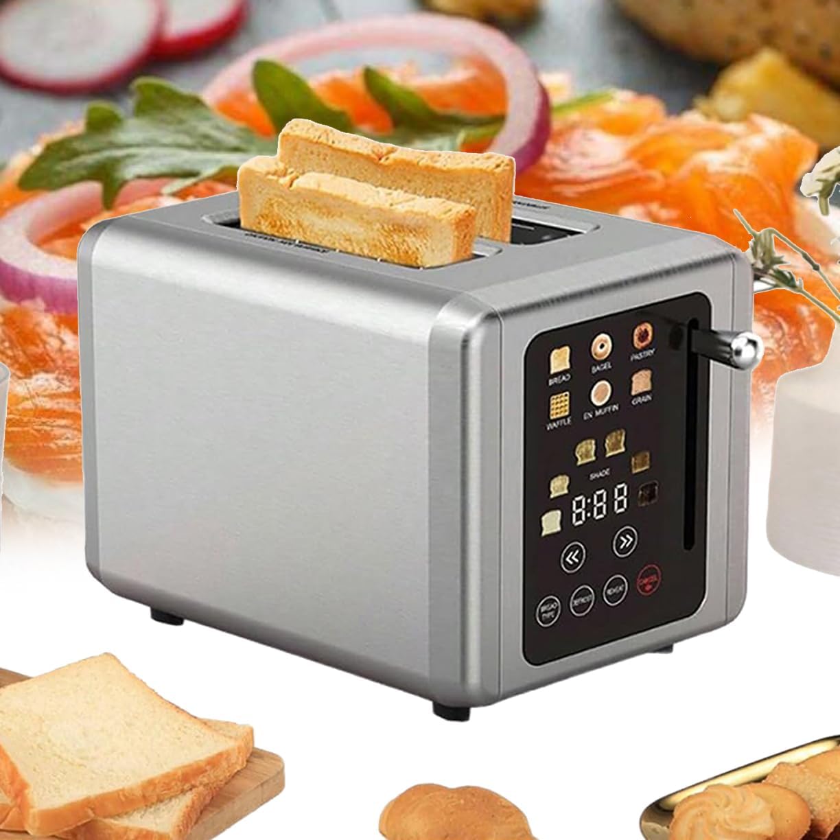 Touch Screen Toaster,smart Toaster,Touch Screen and Digital Timer ...