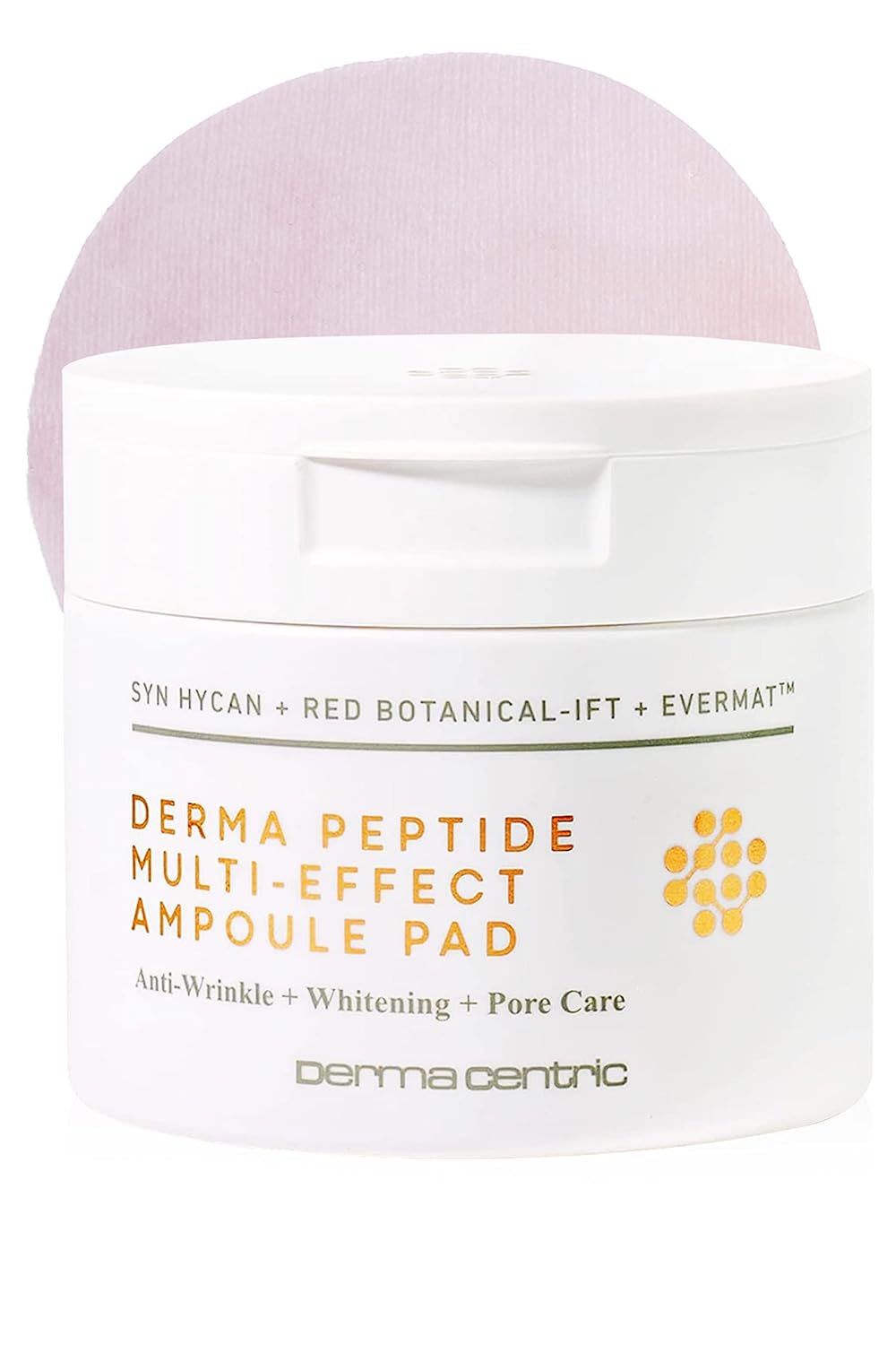 Amazon.com : DERMACENTRIC Derma Peptide Multi-Effect Ampoule Cotton ...