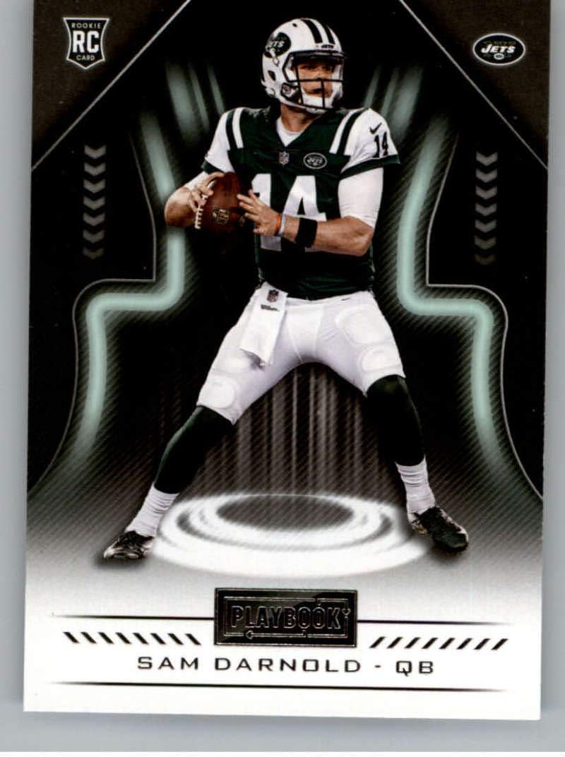 Amazon.com: 2018 Panini Playbook #101 Sam Darnold NY Jets Rookie NFL ...
